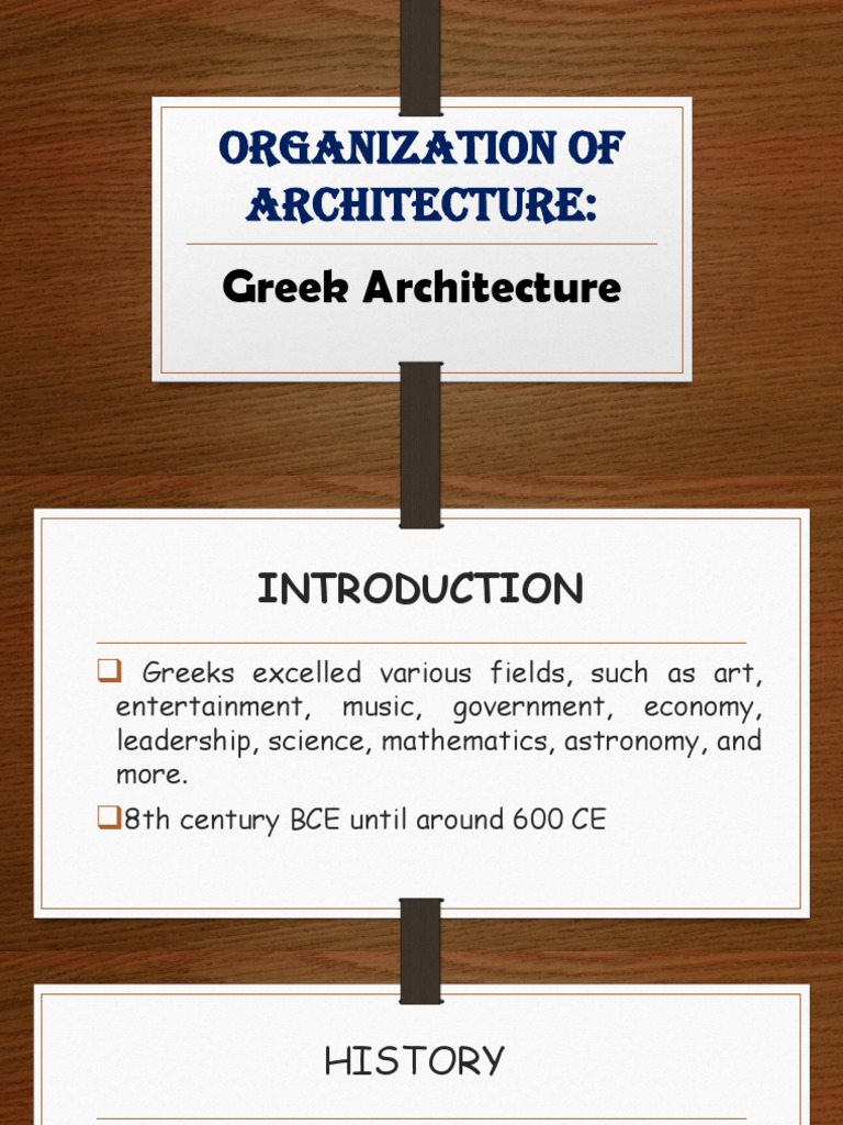 Greek Architecture: Styles and History | PDF | Art