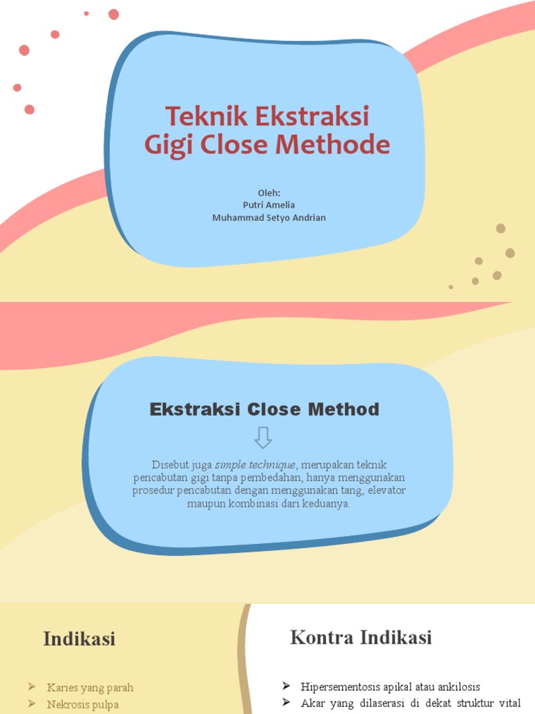 Ekstraksi Close Method | PDF