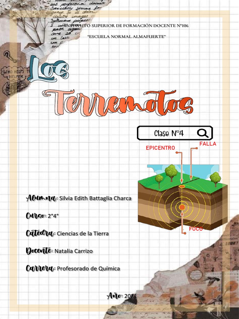 Terremotos | PDF | Temblores | Olas