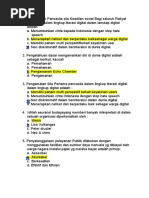 Rekap Soal MOOC | PDF