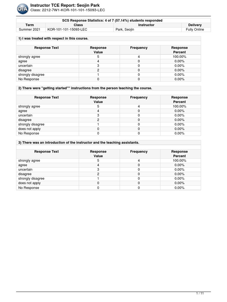 Tce Report Park Seojin 2212-7w1-Kor-101-101-15093-Lec-23472481 | PDF ...