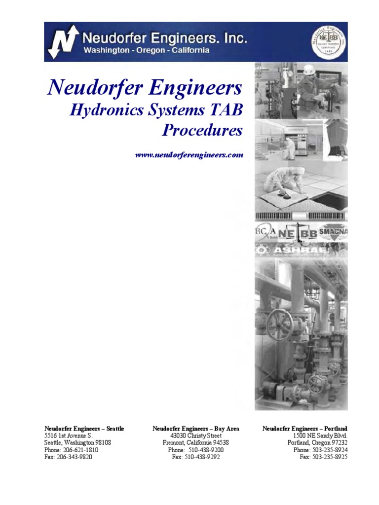 Nebb Standards Section-9 Hydronic System Tab Procedures | PDF | Flow ...