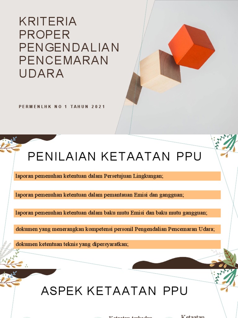 Kriteria Proper PPU 2022 | PDF