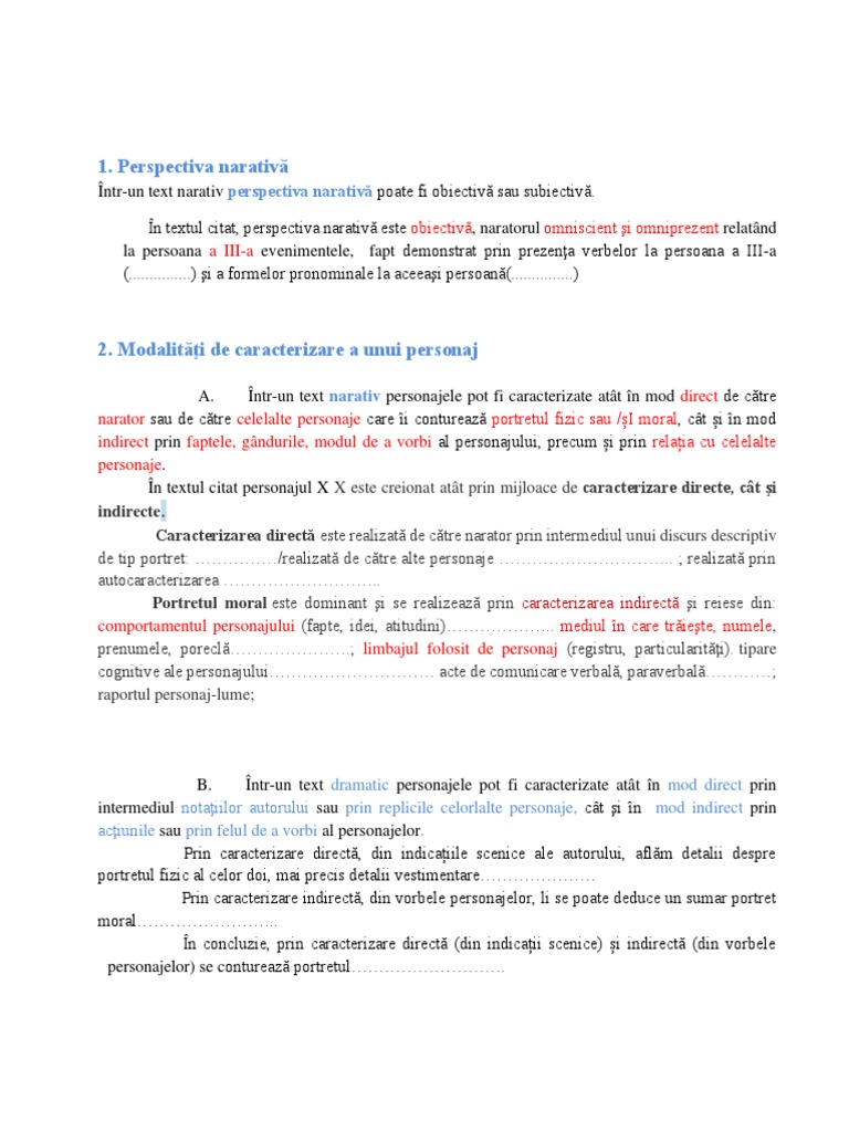 Model Rezolvare Subiectul II Bac-1 | PDF