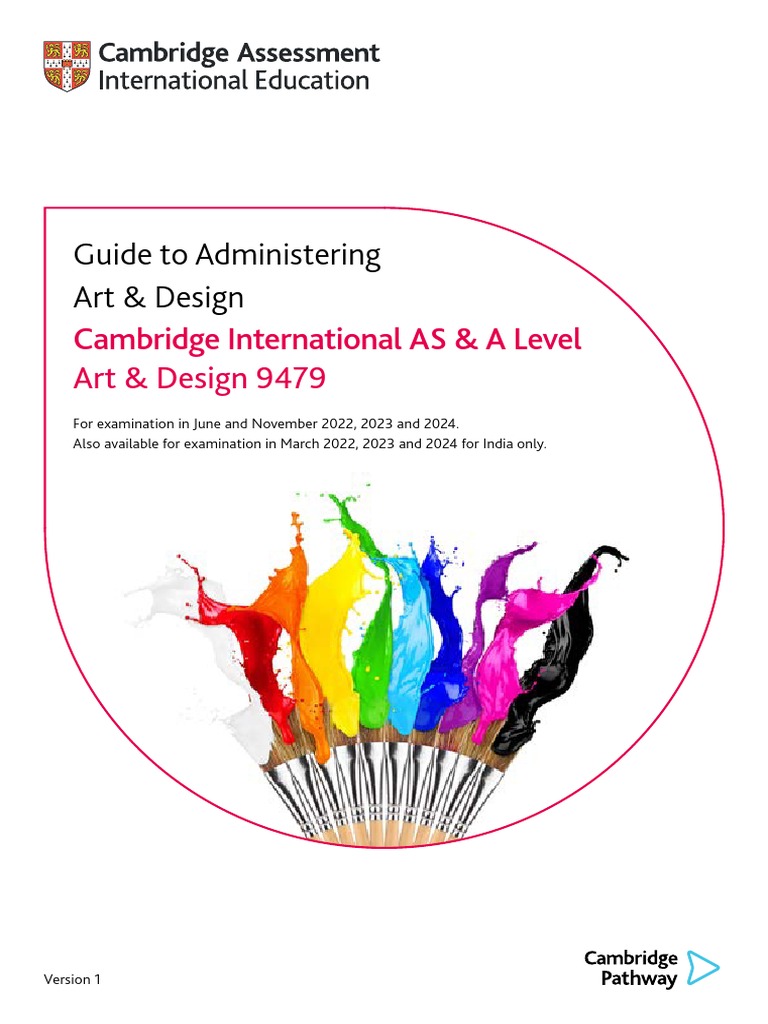 AS and A Level Art and Design - Guide To Administering 2022-2024 | PDF