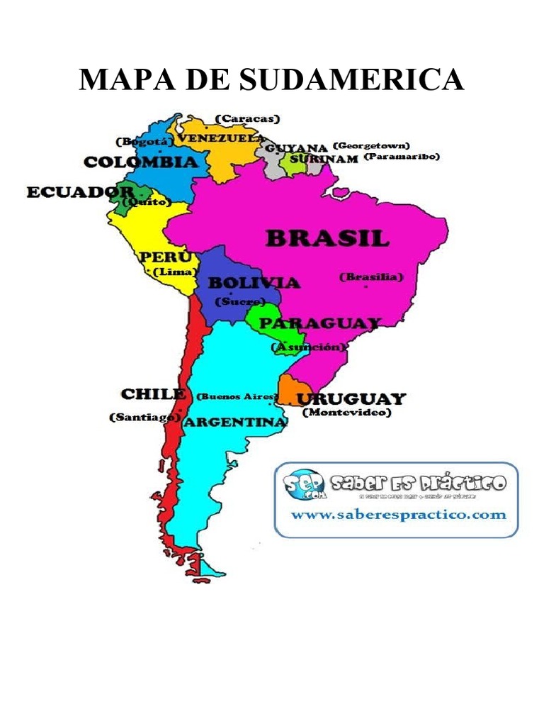 Mapa de Sudamerica | PDF