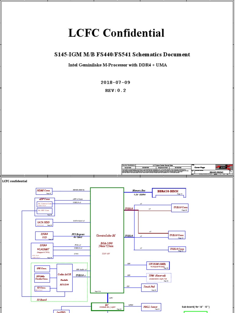 Lenovo Ideapad s145-15igm Lcfc Fs441_fs540 Nm-c111 Rev 0.2 | PDF | Usb ...