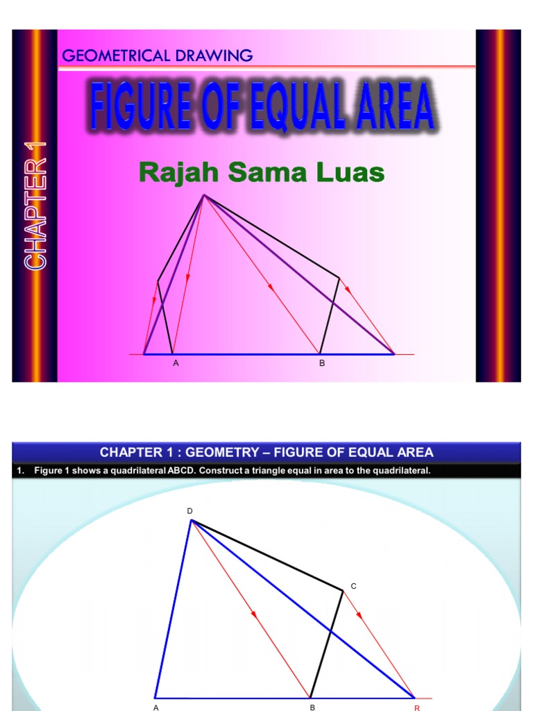 engineering drawing form 4(Figure of Equal Area)