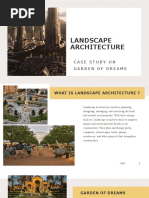 Case Study Landscape | PDF | Gardens | Parks