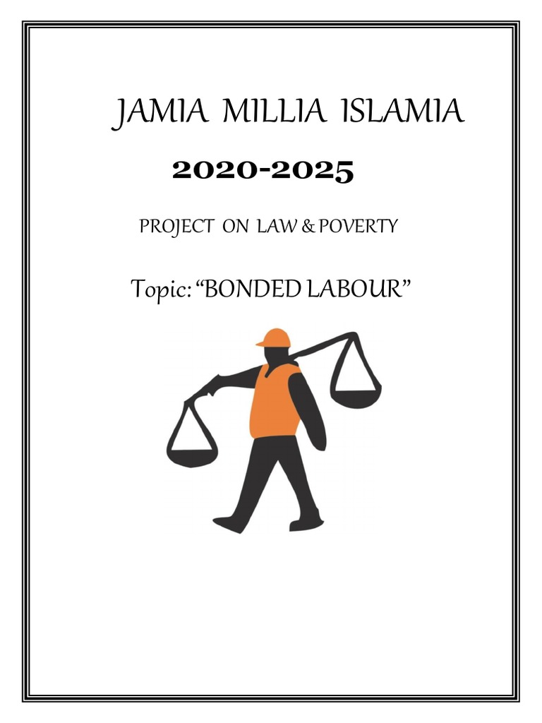 Bonded-Labour in India and Its Impact | PDF | Child Labour | Labour Law