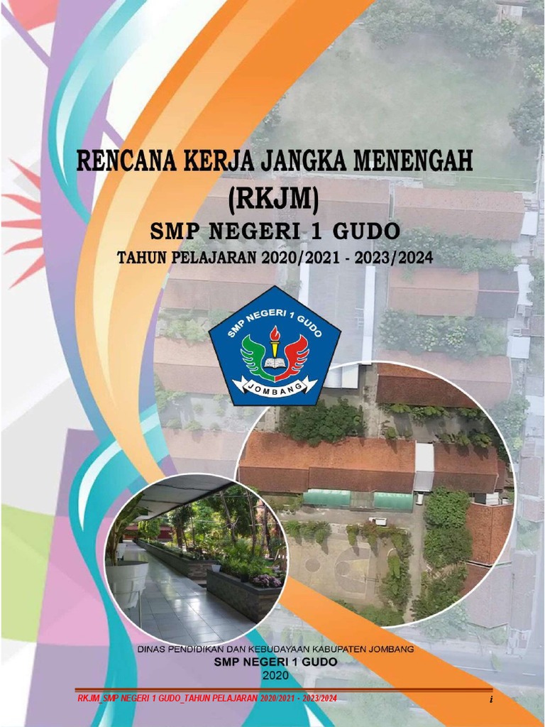 Contoh Rencana Kerja Jangka Menengah (RKJM) SMP Tahun 2020-2024 | PDF
