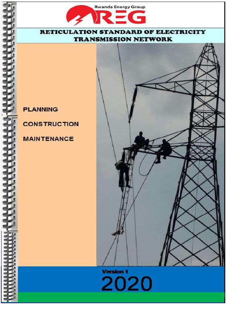 Reticulation Standard For Electricity Transmission Network | PDF ...