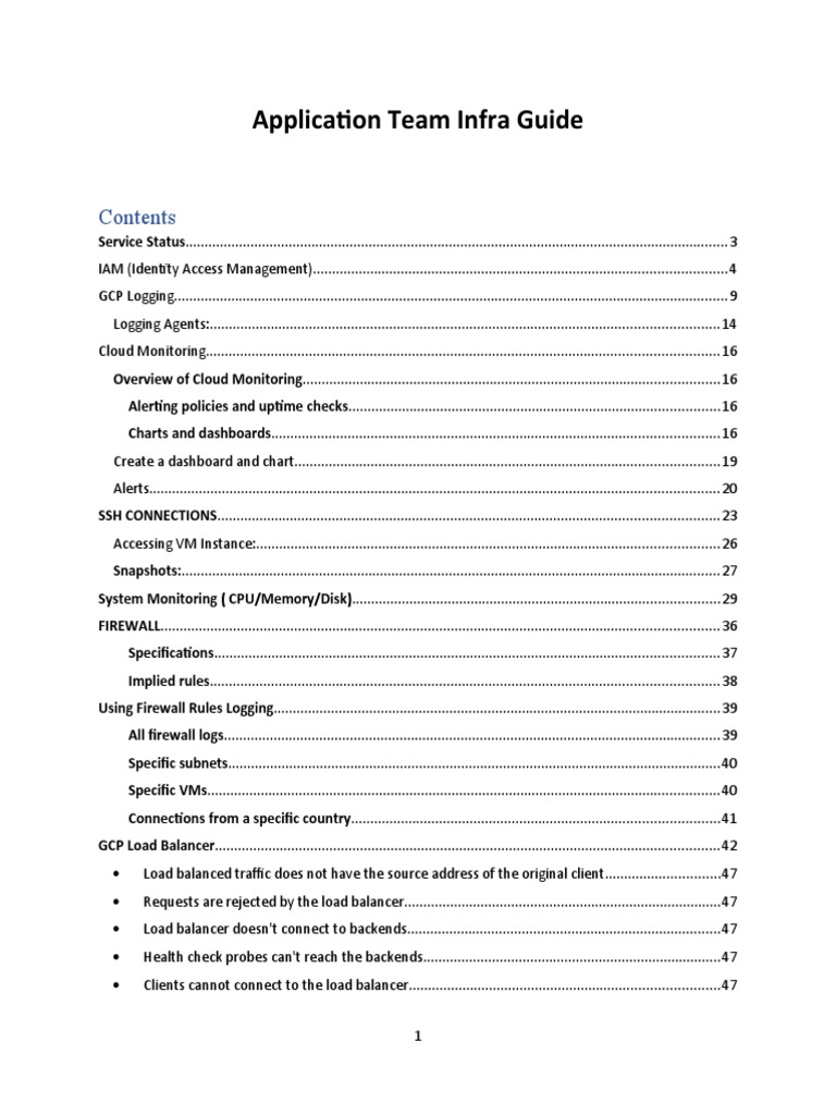 GCP Infra Guide | PDF | I Pv6 | Computer Network