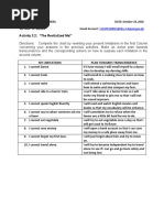 Personal Experience Speech Sample Outline | PDF