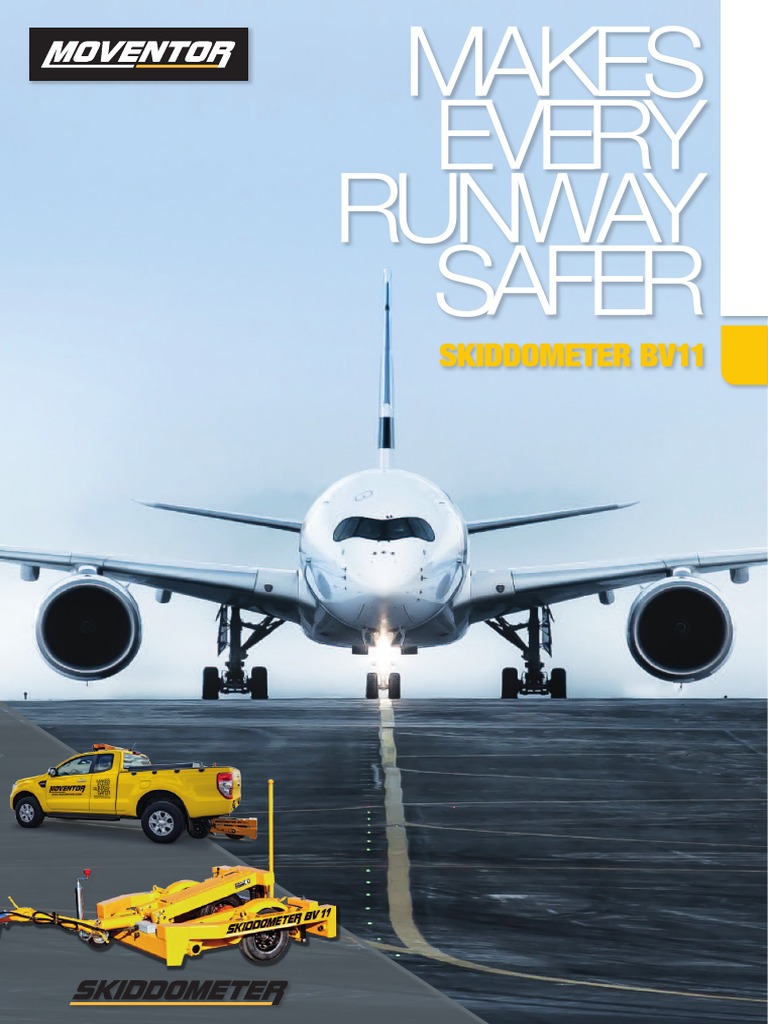 Skiddometer BV11: Advanced Friction Measurement | PDF | Runway | World ...
