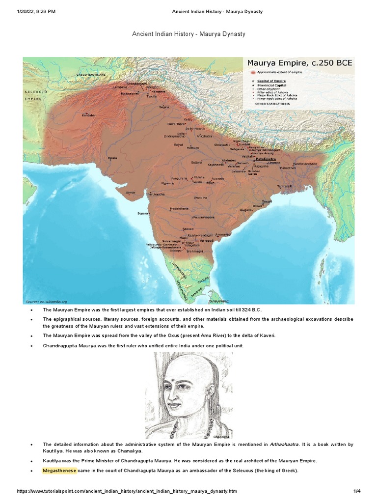 Maurya Dynasty | PDF | Ashoka | Ancient India