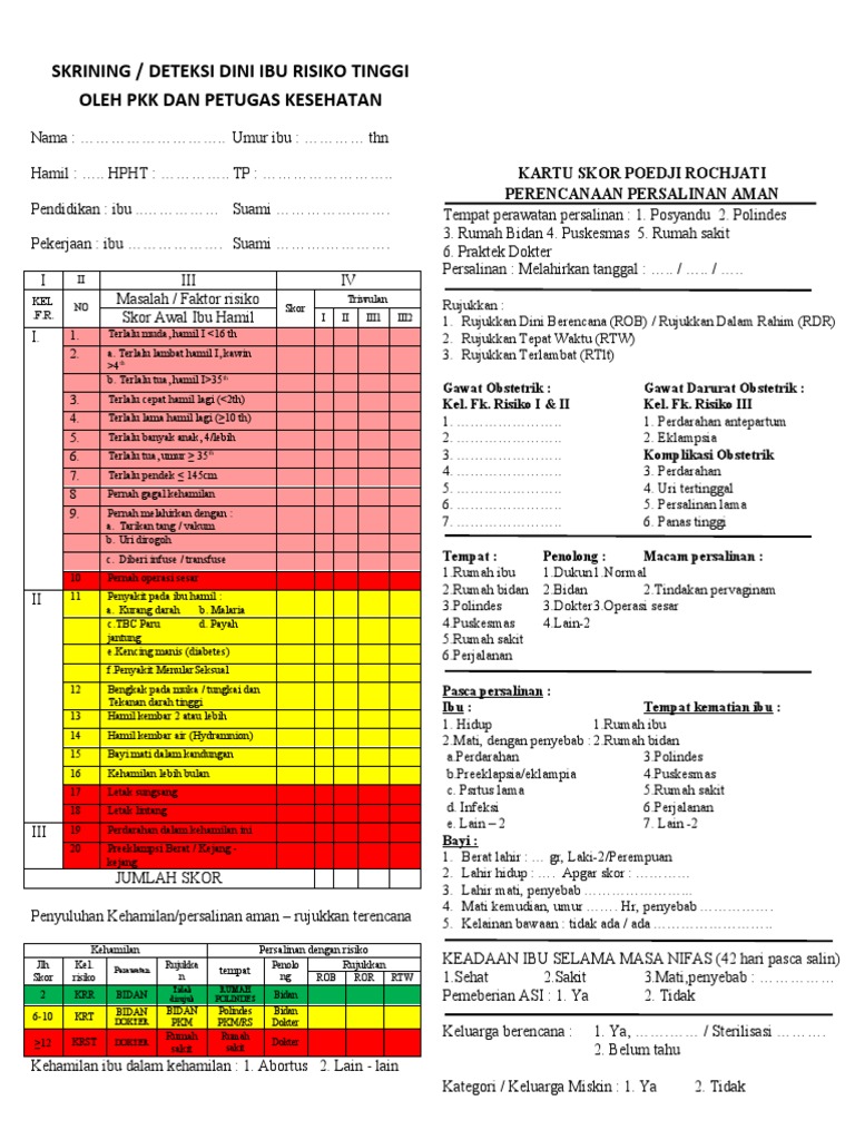SKRINING IBU HAMIL | PDF