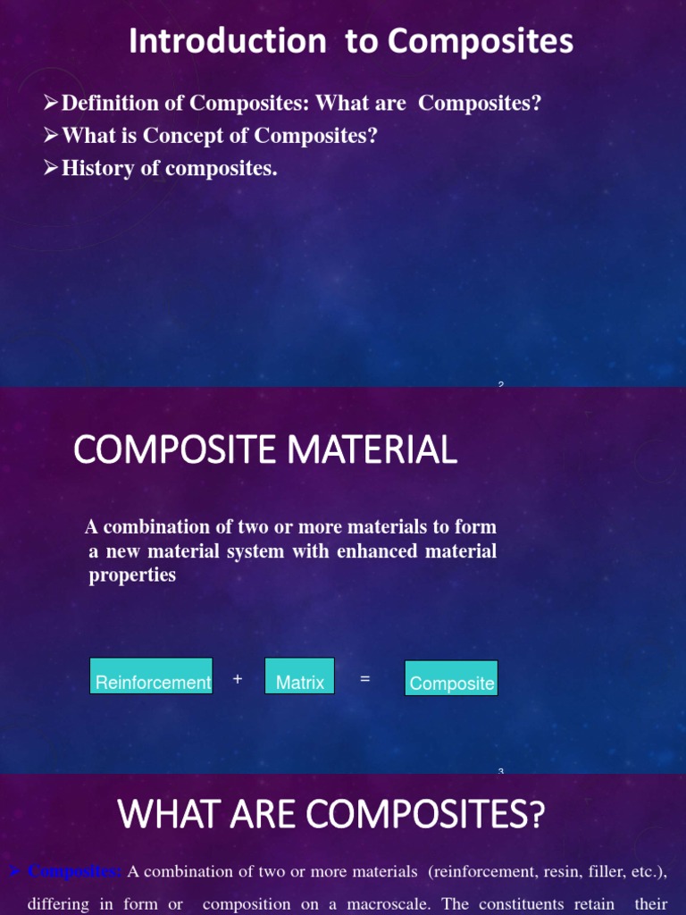 Lecture 1, 2-Introduction of Composites | Download Free PDF | Composite ...