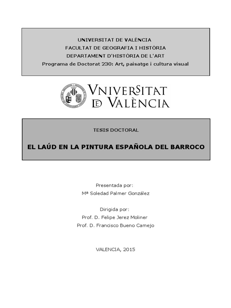 Origen Del Laud | PDF | Barroco | Iglesia Católica