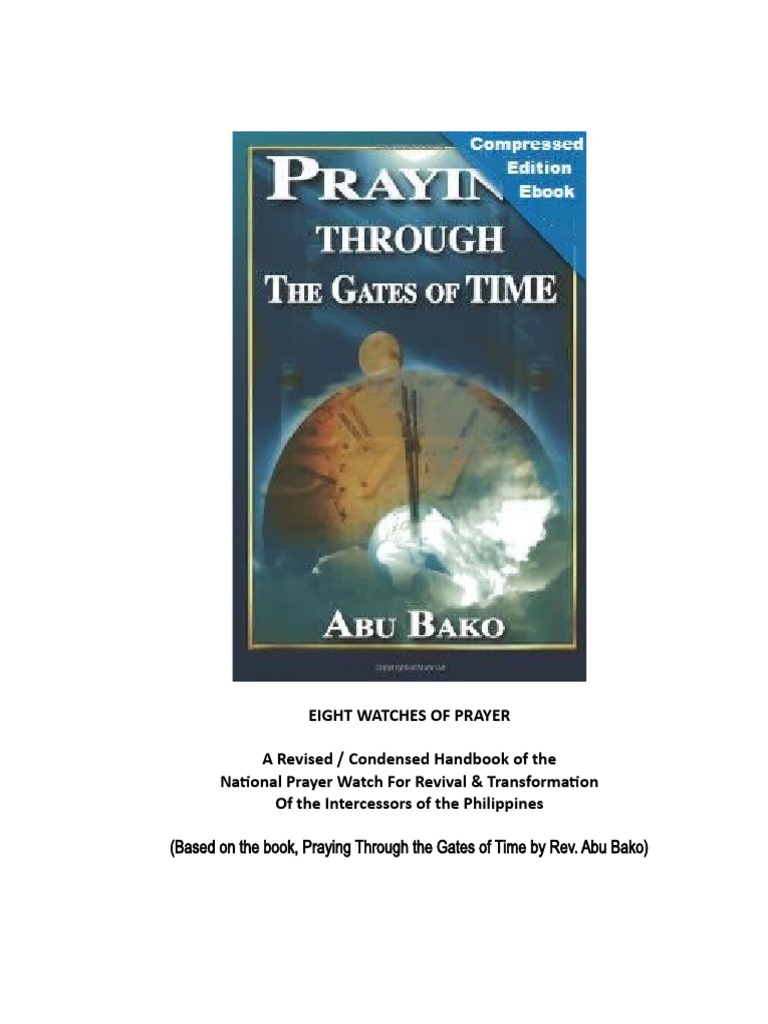 Eight Watches of Prayer Guide for Spiritual Breakthrough | PDF | Prayer ...