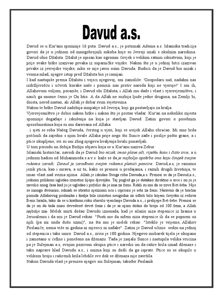 Davud A.S. | PDF