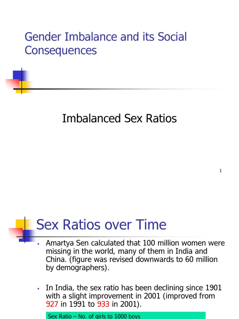 India’s Gender Imbalance Issues | PDF | Marriage | Family