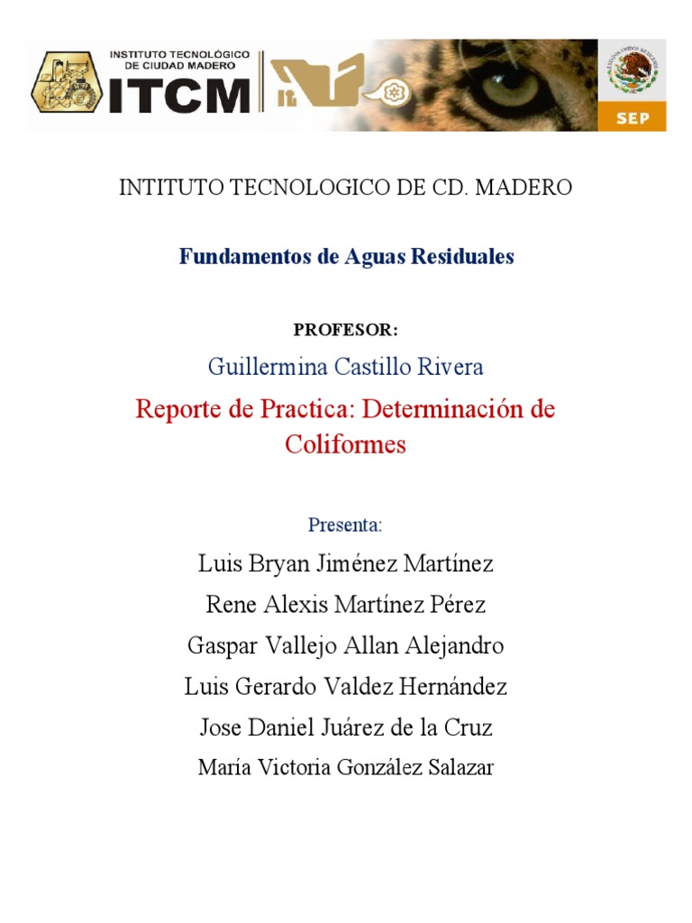 Reporte Practica 8 | PDF | Microbiología | Organismos