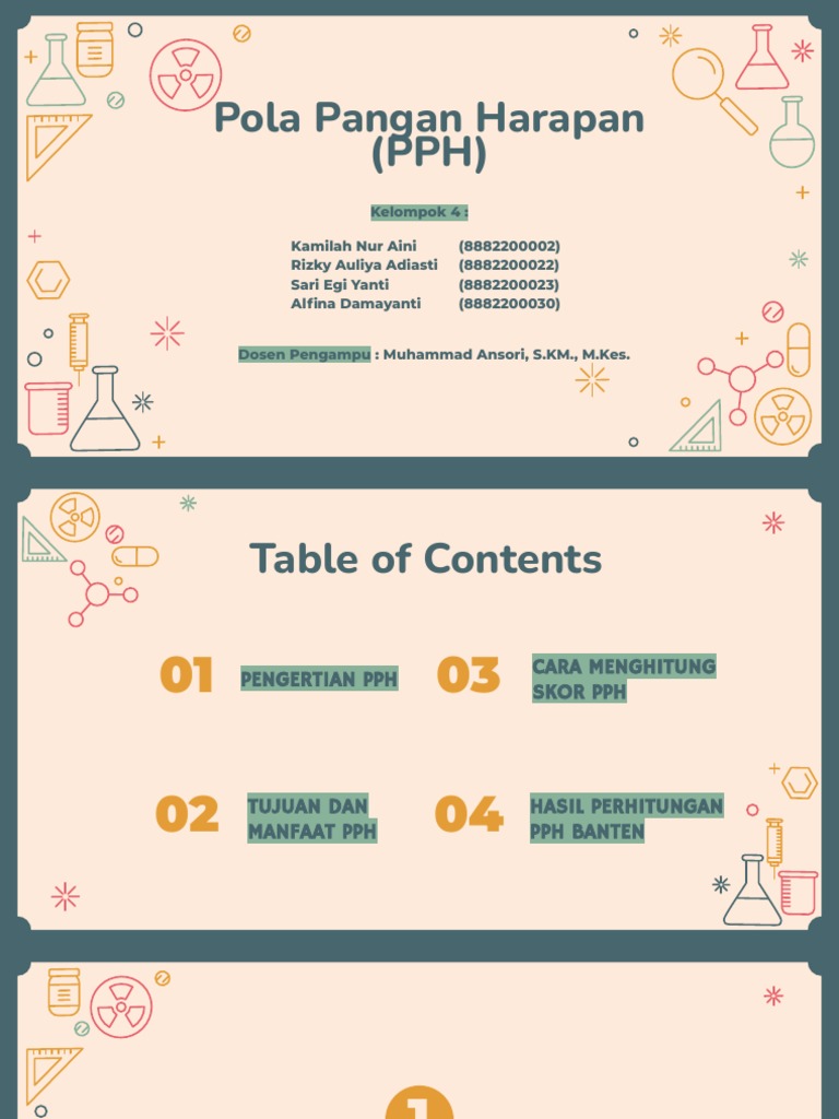 Pola Pangan Harapan (PPH) PPTX | PDF