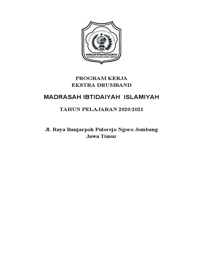 Program Kerja Drumband | PDF