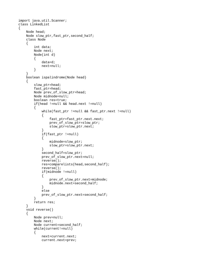 Singly Linked List | PDF | Boolean Data Type | Programming Paradigms