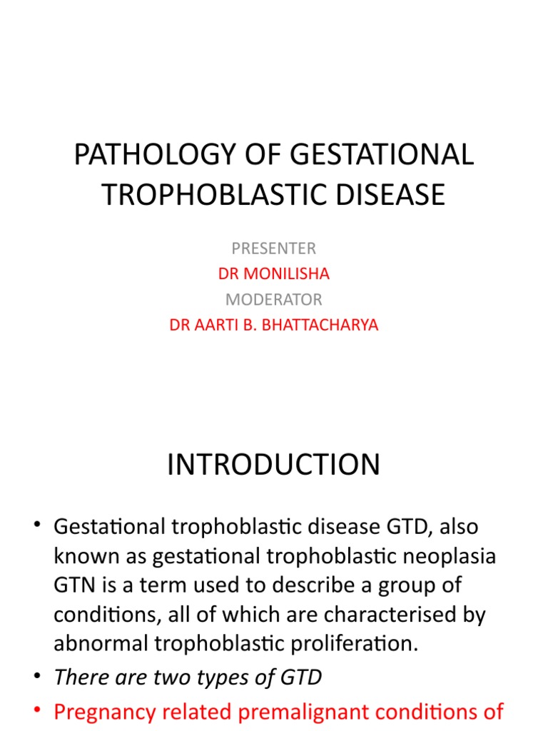 Pathology of Gestational Trophoblastic Disease | PDF | Health Sciences ...