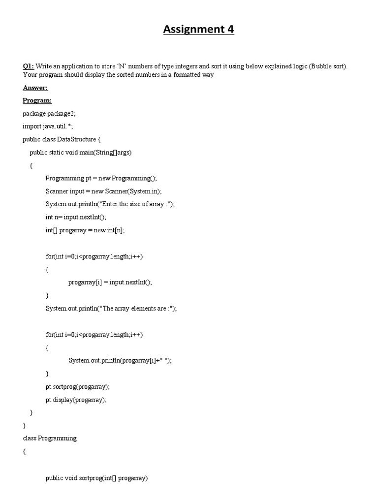 DSA Assignment 4 | PDF | Mathematical Logic | Algorithms