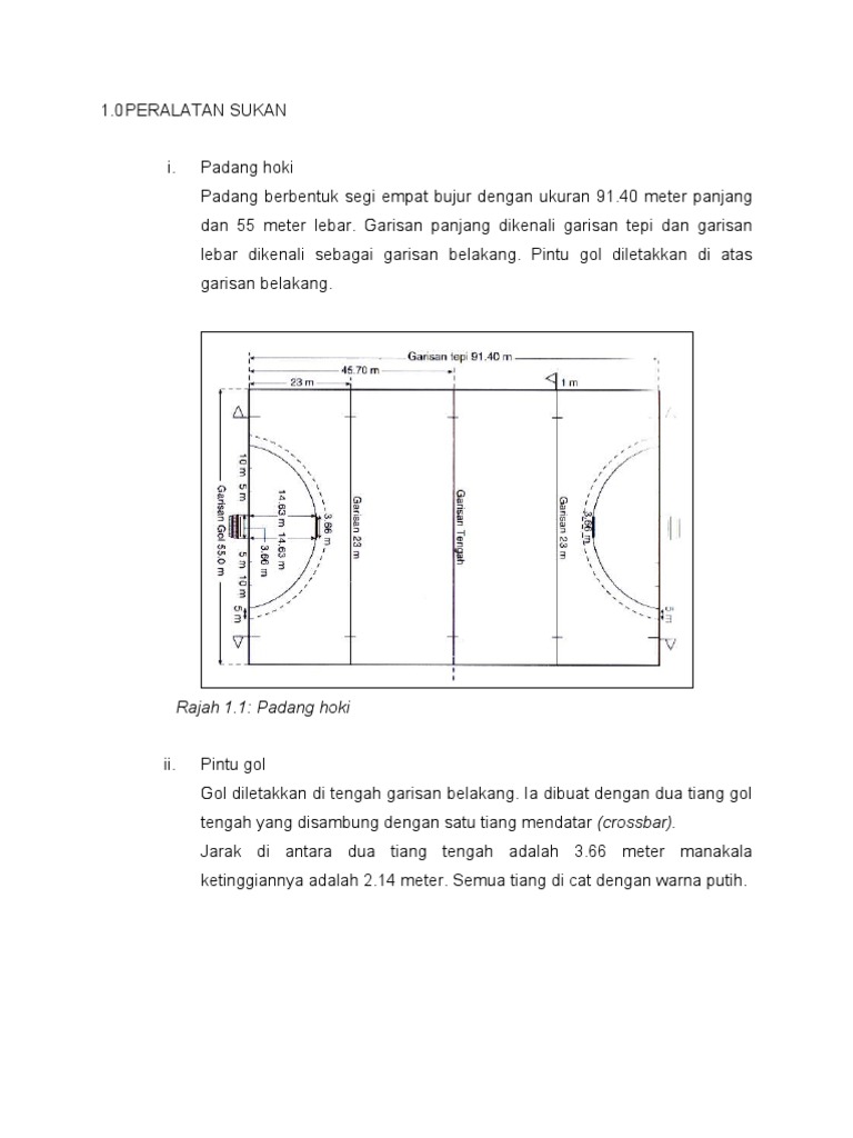 Peralatan Asas Hoki Padang | PDF