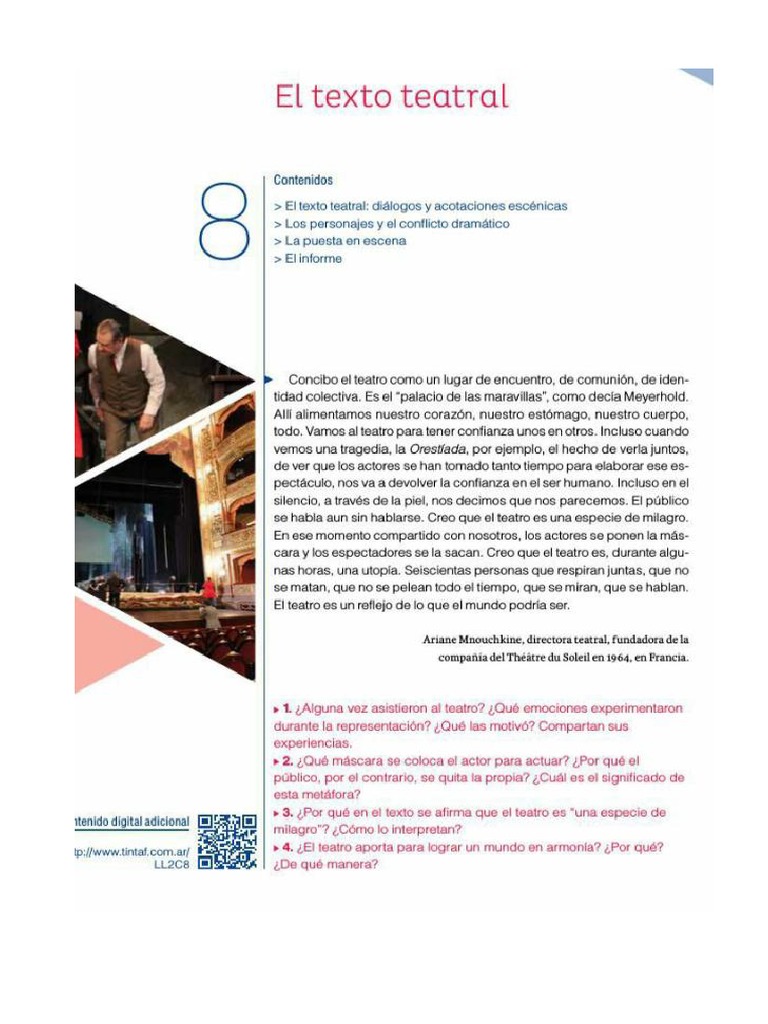 TINTA FRESCA - El Texto Teatral | PDF