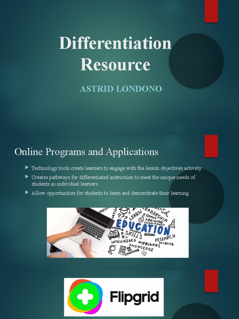 Differentiation Resource | PDF | Applied Psychology | Education Theory