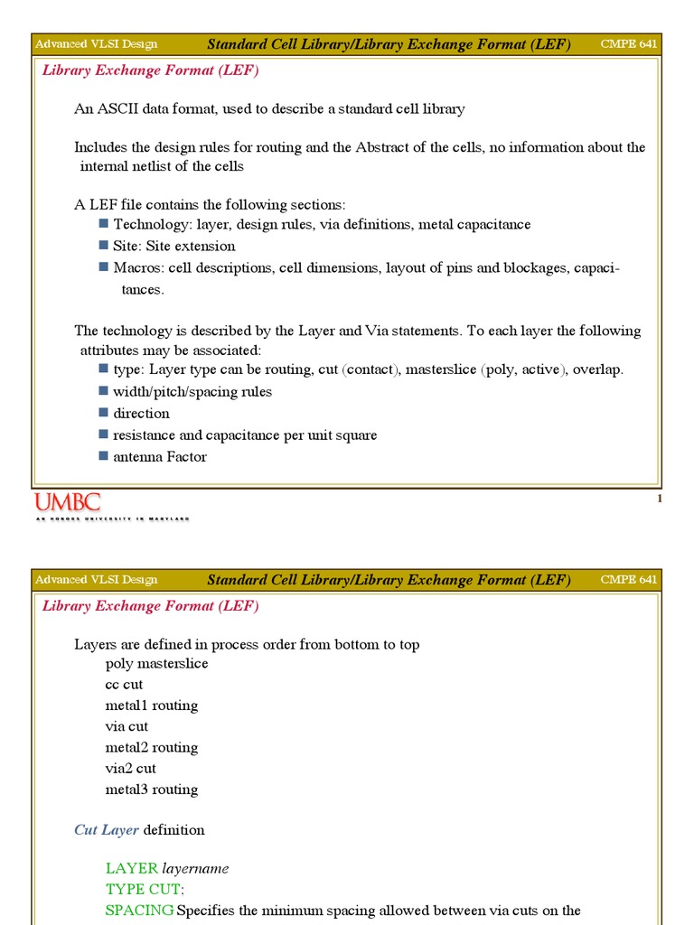 Lef | PDF | Electronic Engineering | Computer Engineering