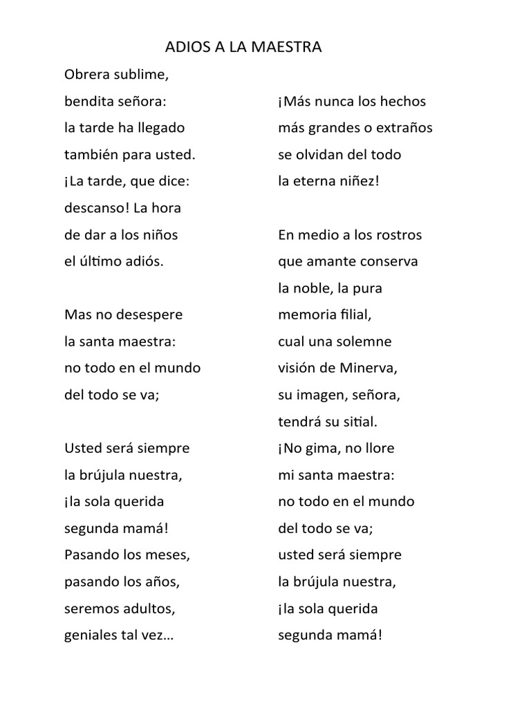 Adios A La Maestra | PDF