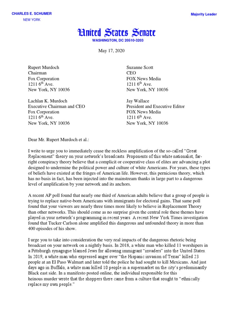 CES Letter 5.17.22 | PDF | Fox News