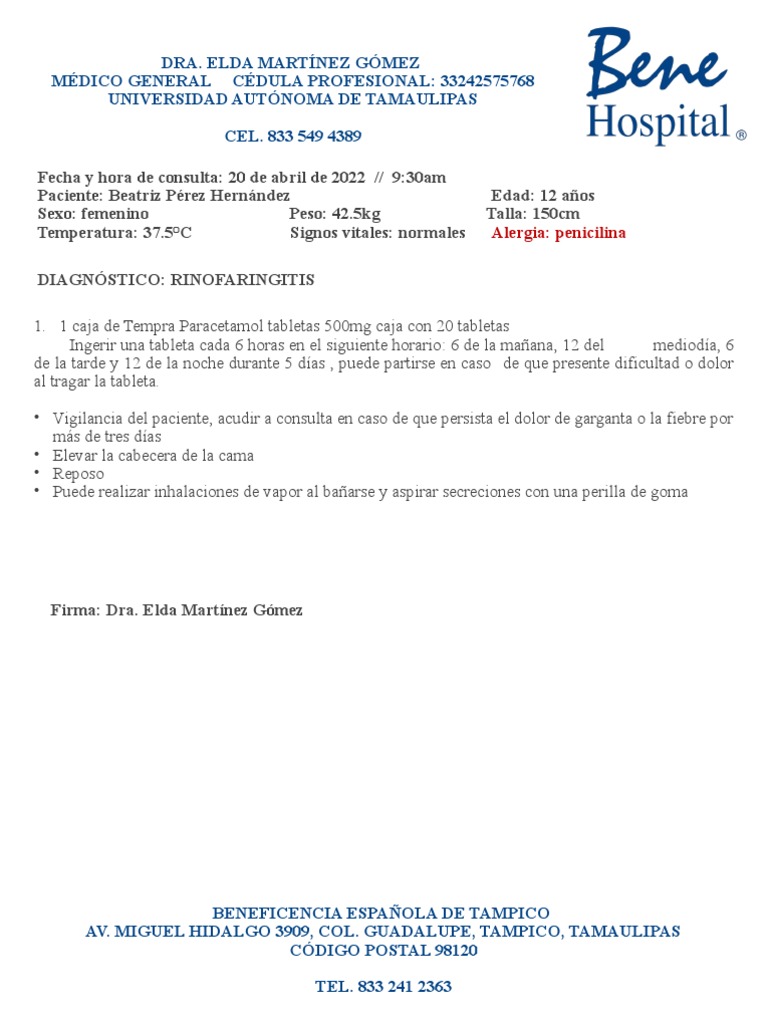 Recetas Pediatria Elda | PDF | Medicina CLINICA | Medicina