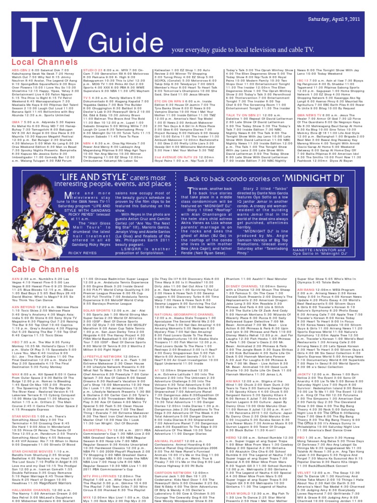 MB 2795ed01 | PDF | The Tonight Show | Today (U.S. Tv Program)