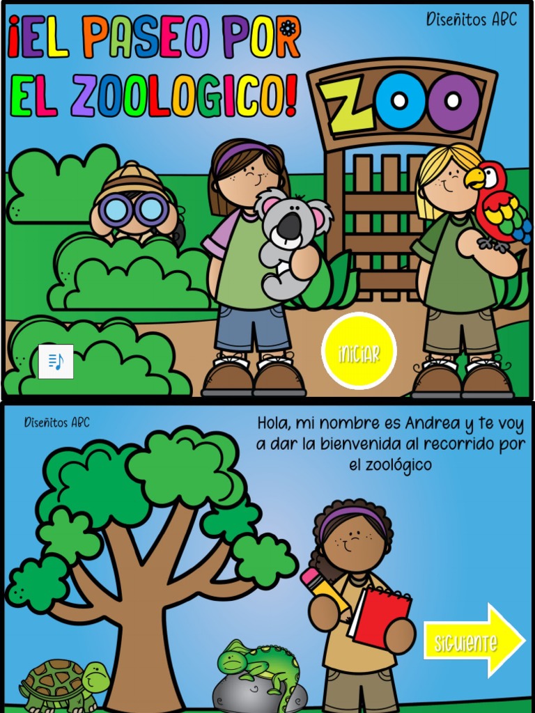 El Paseo Por El Zoologico Abc | PDF