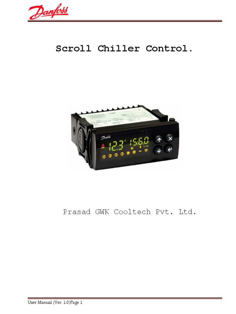 Danfoss Controller MCX Manual | PDF | Menu (Computing) | Computer Keyboard