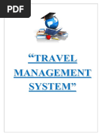 Travel and Tourism Management System Abstract | PDF | Modular ...