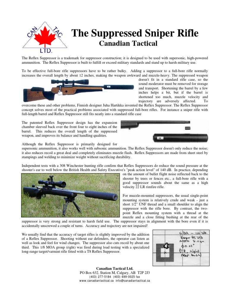 Sniper Rifle | PDF | Rifle | Firearms