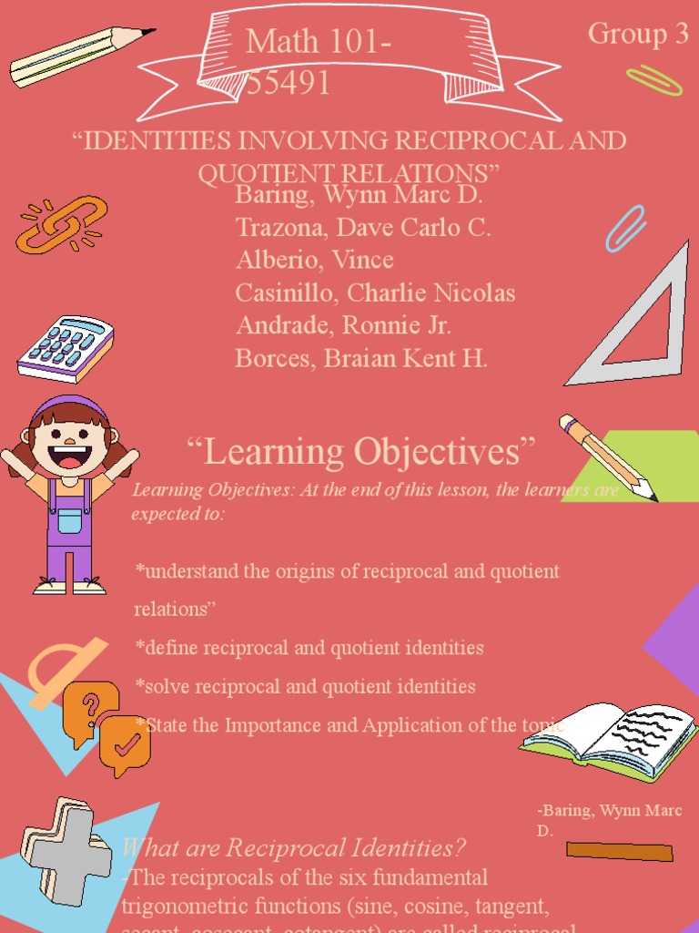 Math Group 3 55491 | PDF | Trigonometric Functions | Algebra