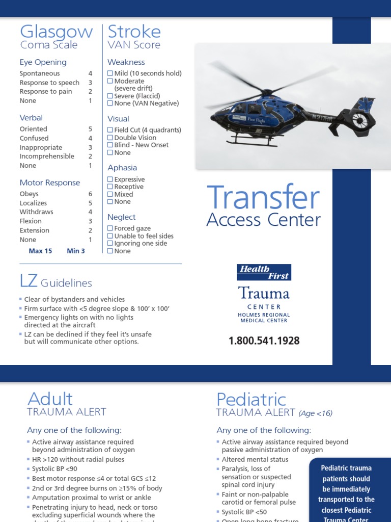 Trauma Alert Criteria Brevard County Fire Rescue Trauma Alert Criteria ...