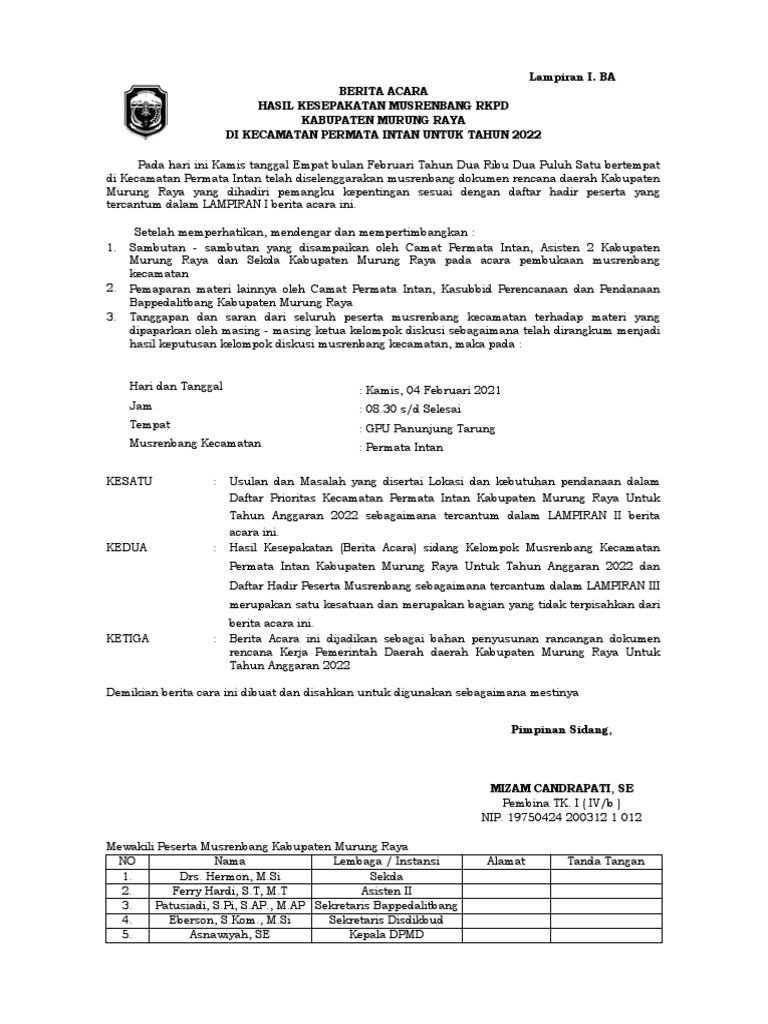 Usulan Prioritas | PDF
