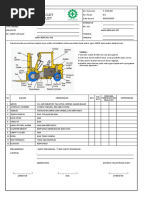 Form Checklist Inspeksi Genset | PDF