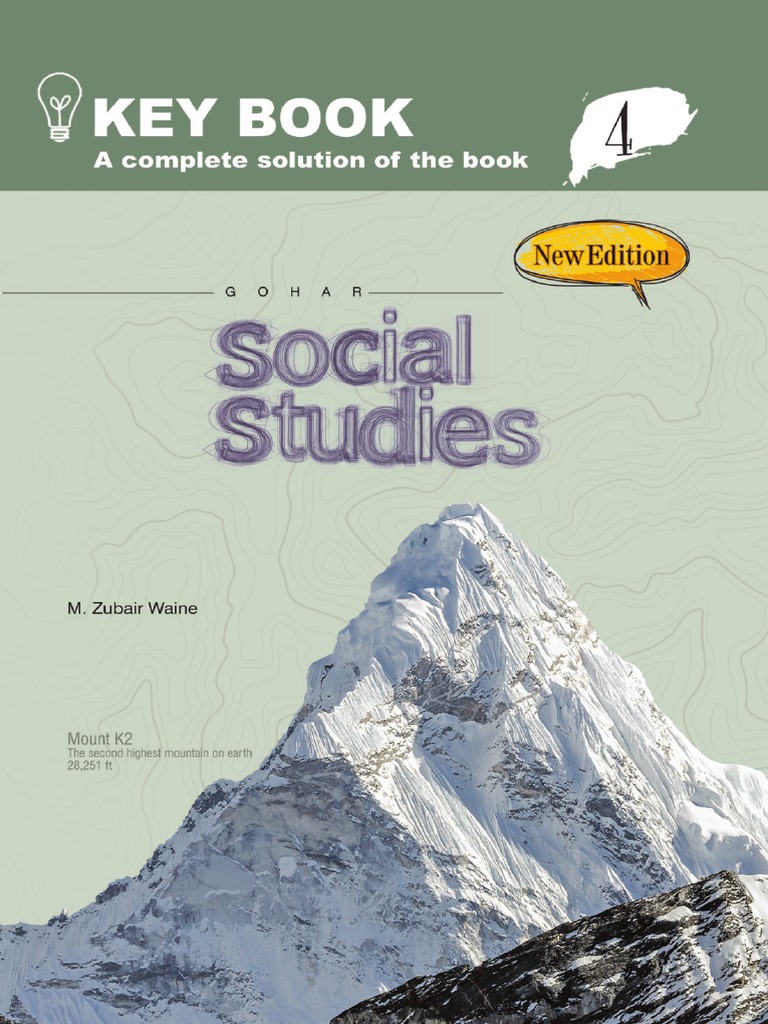 Gohar Social Studies Key Book 4 | PDF