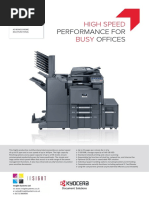 TASKalfa 4054ci Series Brochure | PDF | Computer Security | Security